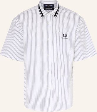 Fred Perry Kurzarm-Hemd Comfort Fit weiss