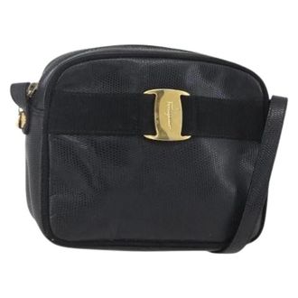 Ferragamo Pre-owned Ledertasche - - Pre-owned - Damen - Schwarzk - ONE SIZE
