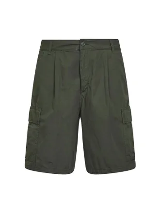 Carhartt Work in Progress Cotton Twill Cargo Shorts - Green