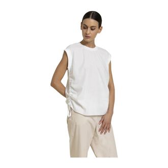 PESERICO Femme, Tops, Blanc, Taille: 38 FR Easy Top