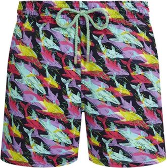 Vilebrequin Short de bain stretch Moorise Whales - Homme - Maillots de bain - Multicolore - Taille: 2XL