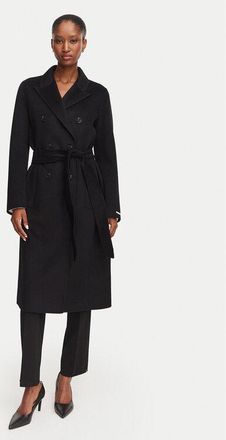 Marella Wollmantel Laghi 2623016071 Schwarz Regular Fit