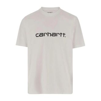 Carhartt Work in Progress Grafik Logo T-Shirt - - Tops - Herren - Wei&szlig; - L