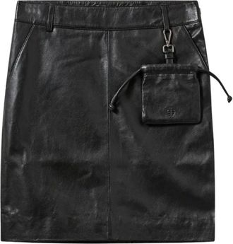 The Garment Soho Skirt - Femme - Jupes - Noir - Taille: 36 FR