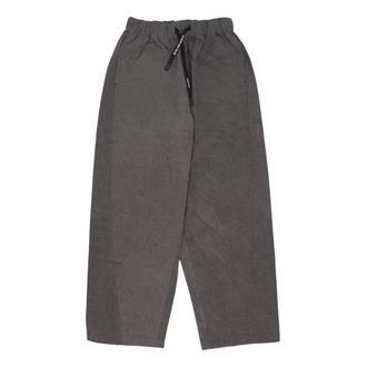 Acupuncture Schwarze Weite Bein Baumwollhose - - Trousers - Herren - Schwarzk - XL