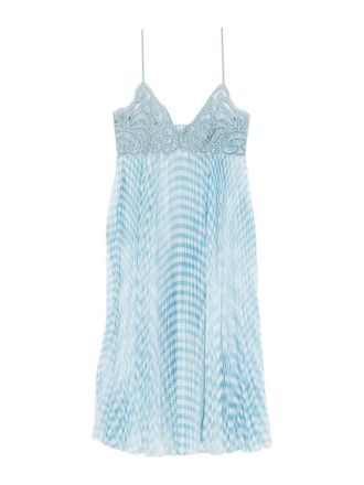 Ermanno Scervino Robe Au Genou - Bleu Clair