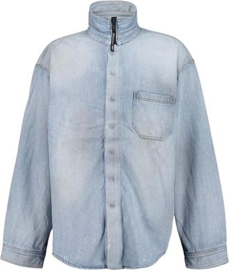 Balenciaga Herren, Shirts, Blau, MGr&ouml;&szlig;e