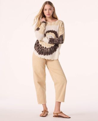 Kujten Pull cachemire col rond tie & dye - Pull Mela Sunny