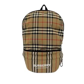 Burberry Pre-owned Plaid Nylon Backpack - - Pre-owned - Damen - Beige - ONE SIZE