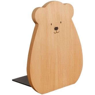 OSALADI Verdickte Holz Buchst&uuml;tze f&uuml;r Schreibtisch Stabile Buchhalter f&uuml;r B&uuml;ro f&uuml;r B&uuml;cherregal und Aufbewahrung Am Arbeitsplatz