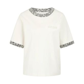 Marc Cain Relaxed T-Shirt - - Tops - Damen - Wei&szlig; - L