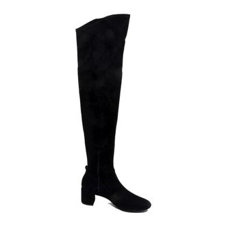 Unisa Stretch Wildleder Stiefel Schuh Kama - - Shoes - Damen - Schwarzk - 36 EU