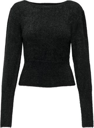 Only Pull en Maille ONLELLA Pull en Maille Black L Black L