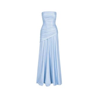 La Petite Robe Di Chiara Boni Damen, Kleider, Blau, 2XLGr&ouml;&szlig;e