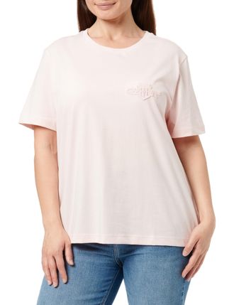 GANT Damen Reg Tonal Shield T-Shirt, Salmon, S EU