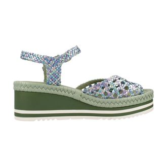 Pons Quintana Stylische Wedges f&uuml;r Frauen - - Shoes - Damen - Gr&uuml;n - 39 EU