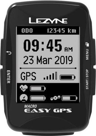Lezyne Macro Easy GPS - Fahrradcomputer mit GPS