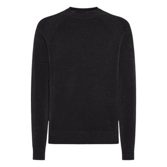 Roberto Ricci Design Rrd, Homme, Pulls, Gris, Taille: XL Lead Velvet Round Knit