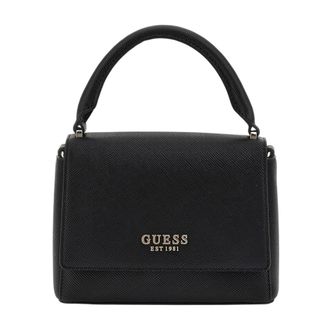 Guess Schwarze Schultertasche mit Raffiniertem Design - - Bags - Damen - Schwarzk - ONE SIZE