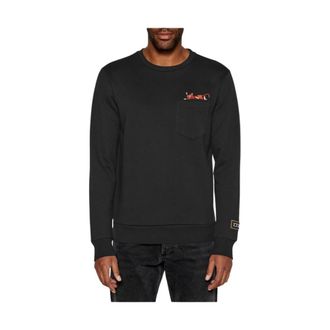 Iceberg Homme, Sweatshirts et sweats &agrave; capuche, Noir, Taille: 2XL SweaT-shirt