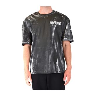 Moschino Upgrade deine l&auml;ssige Garderobe mit diesem hochwertigen T-Shirt f&uuml;r M&auml;nner - - Tops - Herren - Schwarzk - XS