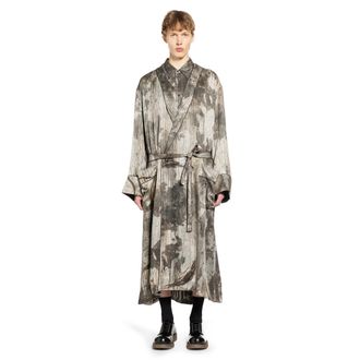 Ziggy Chen Digital Print Long Robe