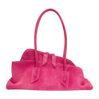 The Attico La Passeggiata Kleine Henkeltasche - - Bags - Damen - Rosa - ONE SIZE