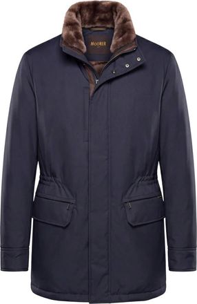 Moorer Homme, Vestes, Bleu, Taille: 4XL Bernier-Ads Jacket
