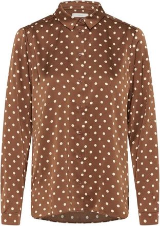 Inwear Femme, Blouses et Chemises, Brun, Taille: 38 FR Chemises