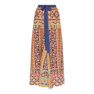 Etro Femme, Pantalons, Multicolore, Taille: 38 FR Wide Pantalons