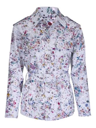 Libertine - Libertine veste à fleurs - Blanc