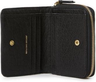 Jerome Dreyfuss Portefeuille Andr&eacute; en cuir dagneau