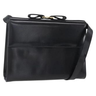 Ferragamo Pre-owned Ledertasche - - Pre-owned - Damen - Schwarzk - ONE SIZE