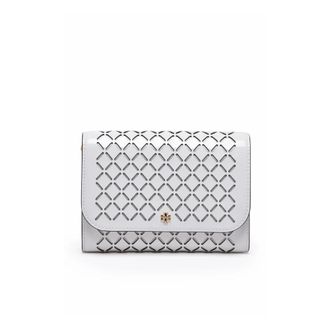 Tory Burch Emerson Perforated Crossbody - - Bags - Damen - Wei&szlig; - ONE SIZE