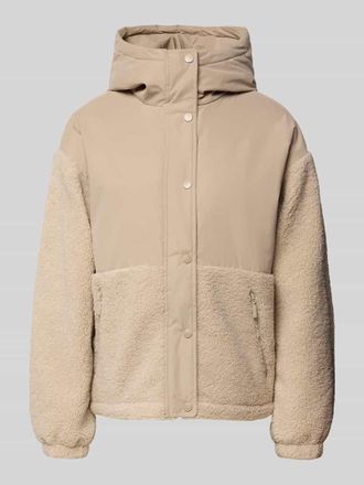 Mazine Regular Fit Jacke mit Kunstfellbesatz Modell Blocking