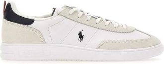 Polo Ralph Lauren Homme, Chaussures, Blanc, Taille: 40 EU Bedford Rib Baskets