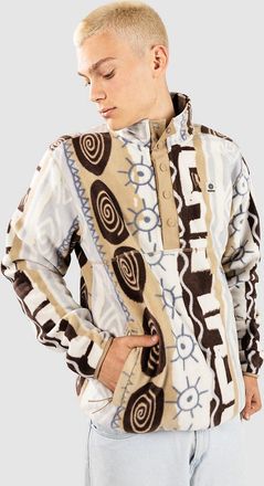Dravus Echo Fleece Pullover beige pattern