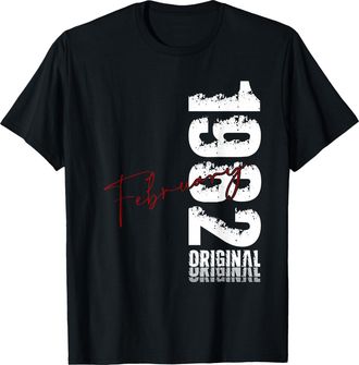 Generic 44. Geburtstag Februar 1982 Klassischer Jahrgang T-Shirt