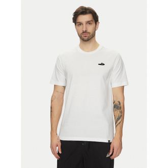 adidas T-Shirt Lounge Slide Graphic JJ4002 Wei&szlig; Regular Fit