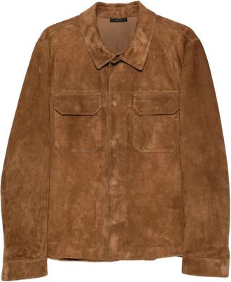 Tom Ford Flap-pocket Suede Jacket