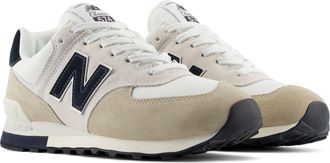 New Balance Sneaker NEW BALANCE 574, Damen, Gr. 40,5, sea salt, linen, Leder, Textil, Schuhe Sneaker, mit Gummilaufsohle, Topseller