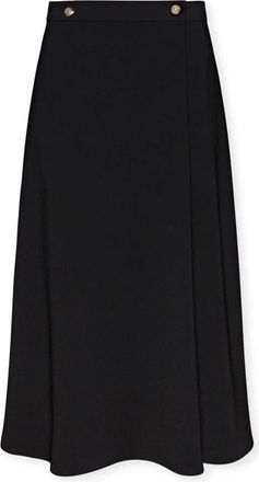 Elena Miro Femme, Jupes, Noir, Taille: 54 FR Jupe portefeuille