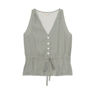 Ines De La Fressange Magda Top - - Tops - Damen - Blau - S