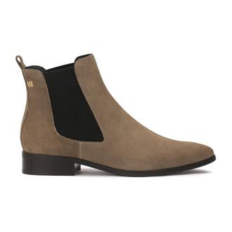 Kazar Taupefarbene Wildlederslipper - - Shoes - Damen - Beige - 37 EU