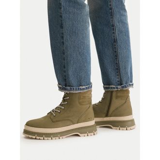Tamaris Schn&uuml;rschuhe Tamaris 1-25200-45 Khakifarben