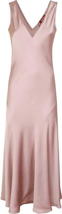 Max Mara Knielanges Kleid - Rosa
