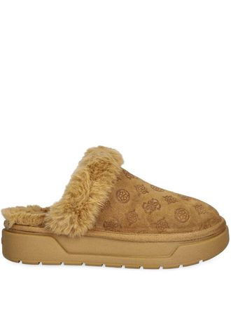 Guess Co chaussons Donna - Marron