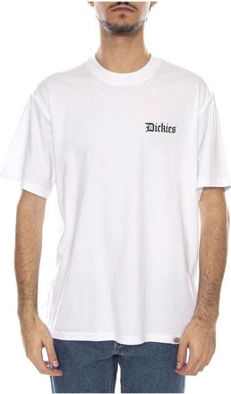 Dickies Homme, Tops, Blanc, Taille: XL Diner T-shirt