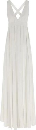 Giovanni Bedin Femme, Robes, Blanc, Taille: 34 FR Pearl Dress