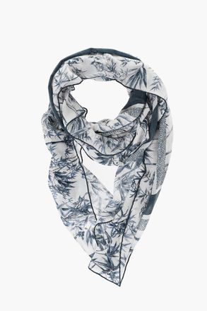 Dior Kaschmirschal mit Pflanzenmotiv Dior